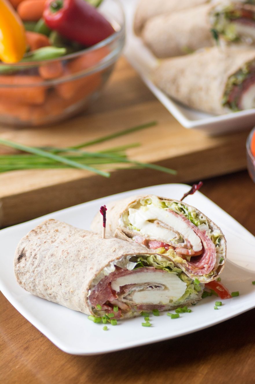 Mozzarella, Tomato, Basil Wrap - Stirlist